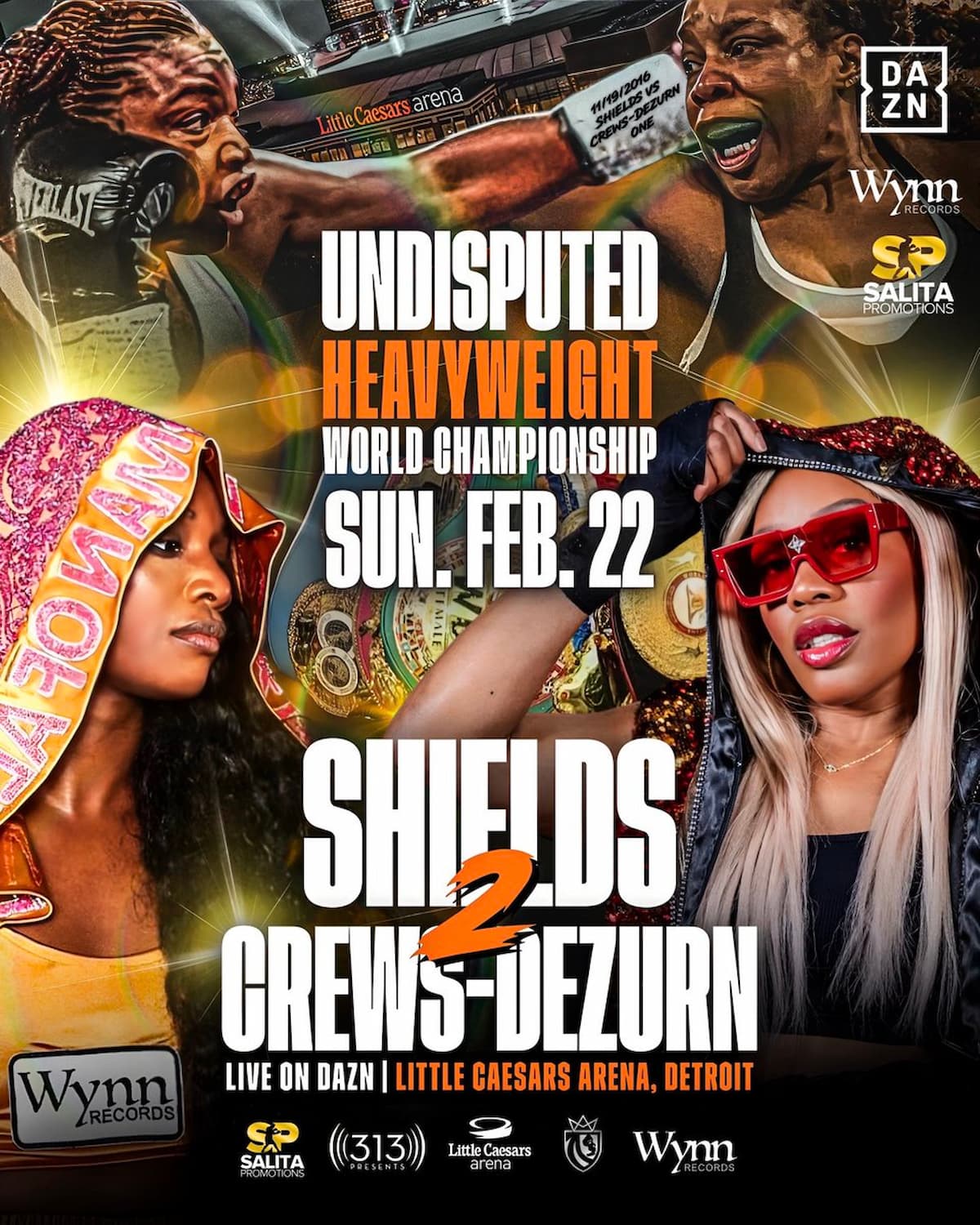 Claressa Shields vs Franchon Crews-Dezurn 2 date, time, tickets, stream ...