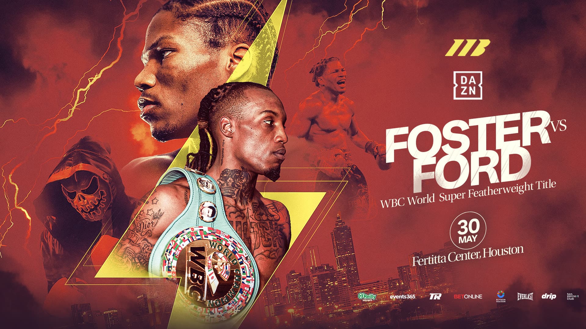 O’Shaquie Foster vs Raymond Ford date, time, tickets, stream - FIGHTMAG