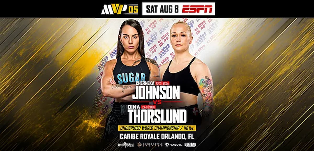 Cherneka Johnson vs Dina Thorslund date, time, tickets, stream - FIGHTMAG